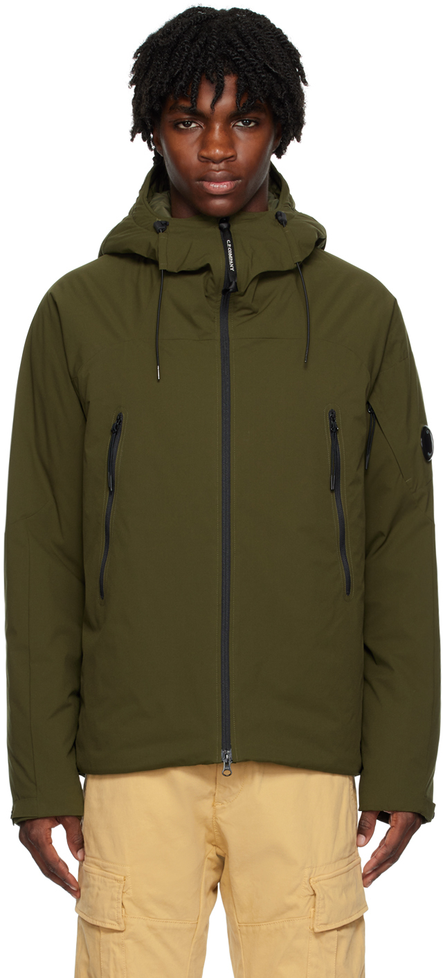 C.P. Company Green Pro-Tek Jacket In 683 Ivy Green - 60% Off